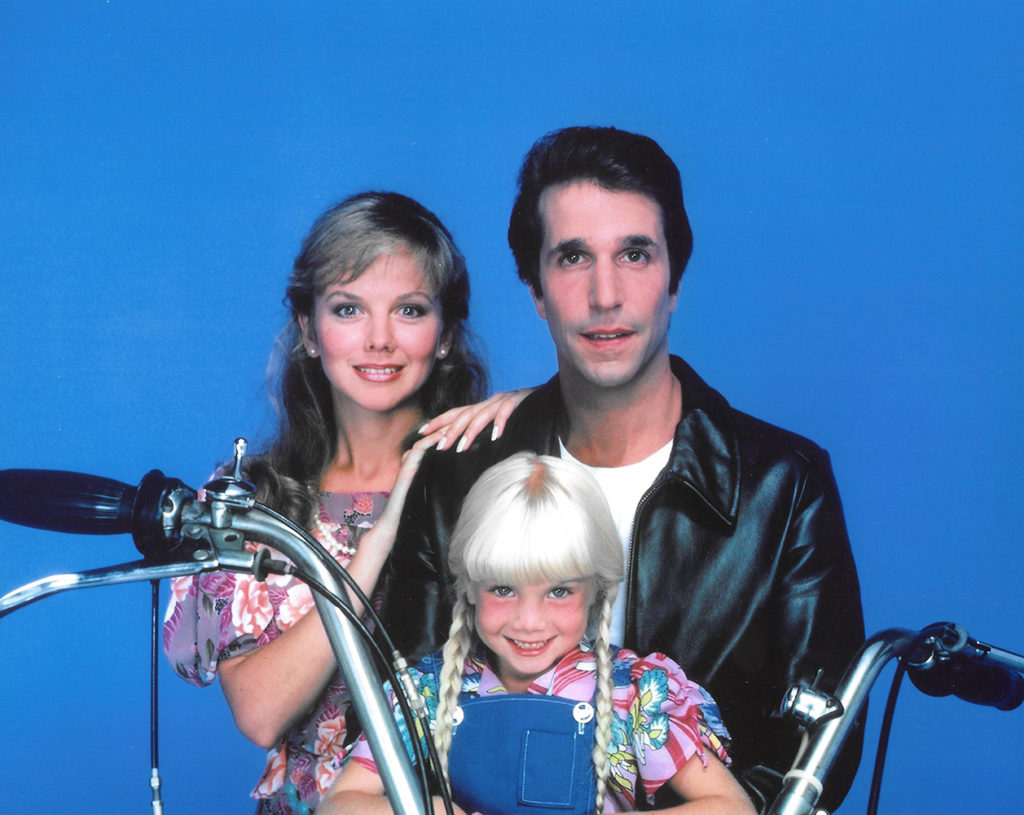 Linda Purl, Heather O’Rourke, Henry Winkler (Color) – Linda Purl